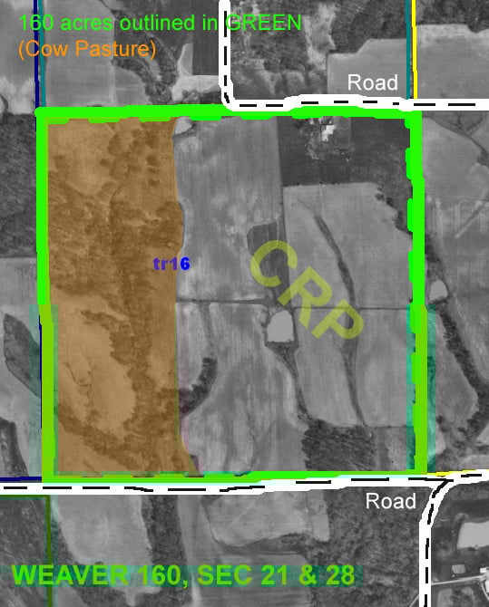 HLRBO Hunting Lease - 328 acres in McDonough County,Illinois