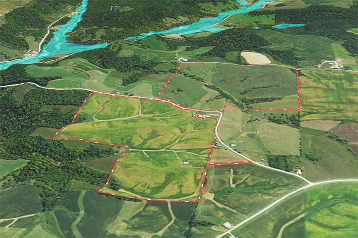 HLRBO Hunting Lease - 270 acres in Clayton County,Iowa