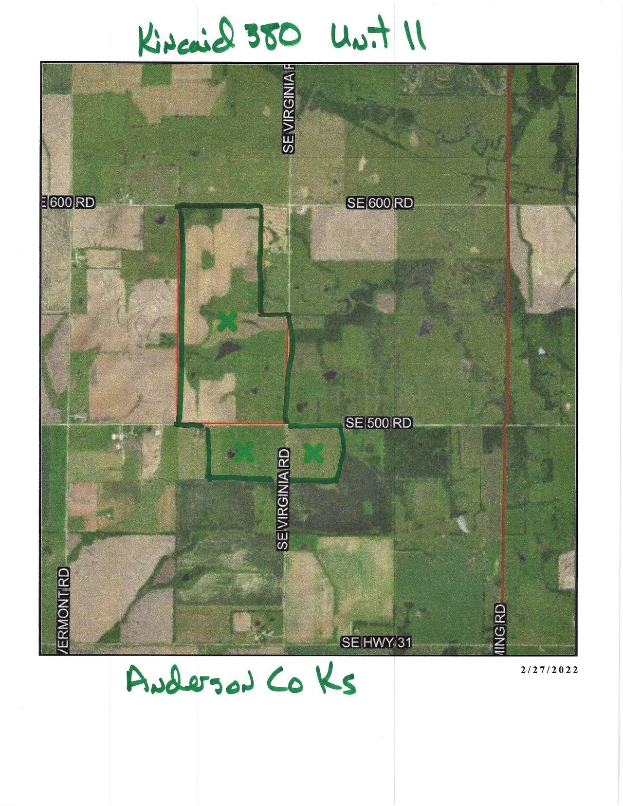 HLRBO Hunting Lease - 380 acres in Anderson County,Kansas