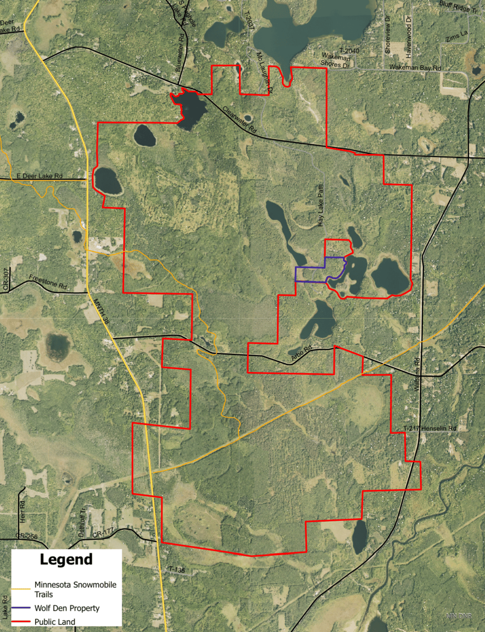 HLRBO Hunting Lease - 40 acres in Itasca County,MN