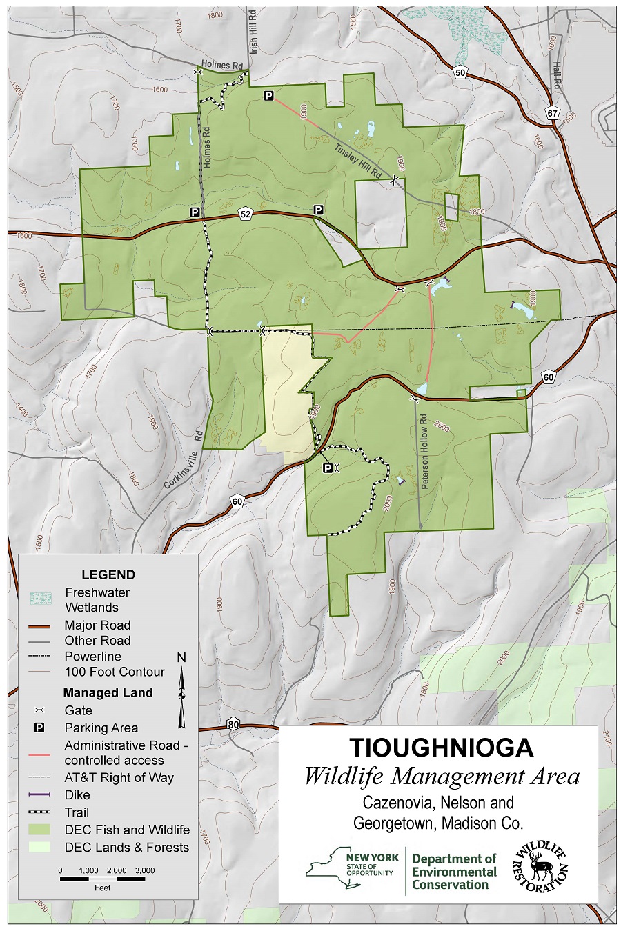 HLRBO Hunting Lease - 50 acres in Cattaraugus County,New York