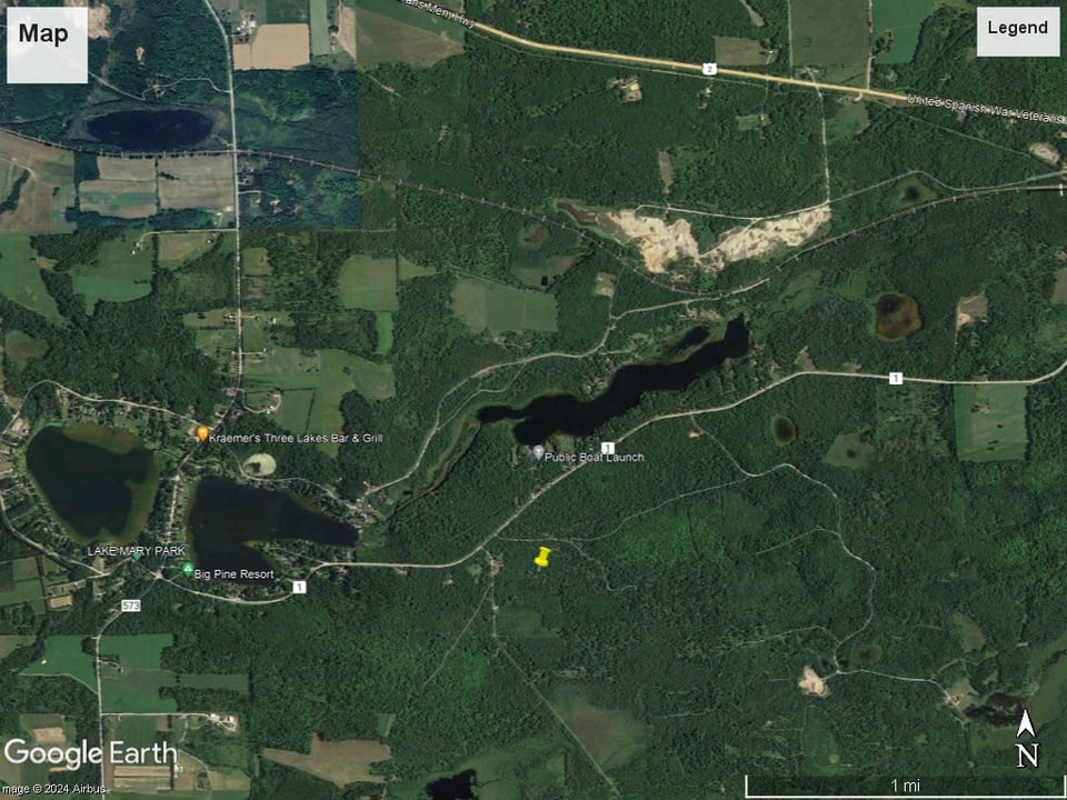 HLRBO Hunting Lease - 56 acres in Oceana County,Michigan